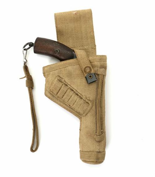 A Swedish pattern 1887 revolver number 3350 in a British Webbing ...