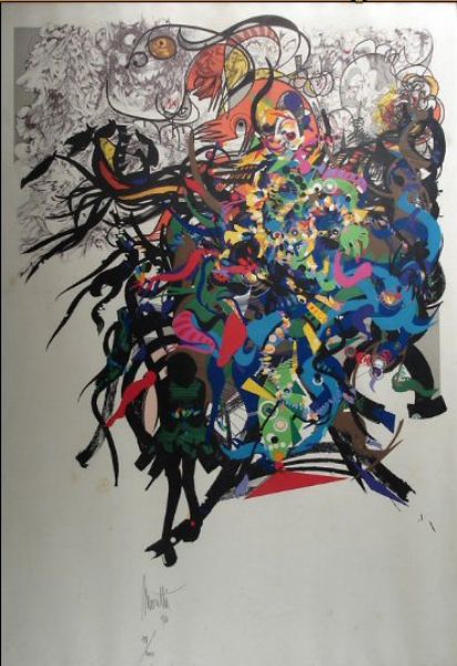 Les 100 ans du carnaval de Nice by Raymond Moretti artist at Millon ...