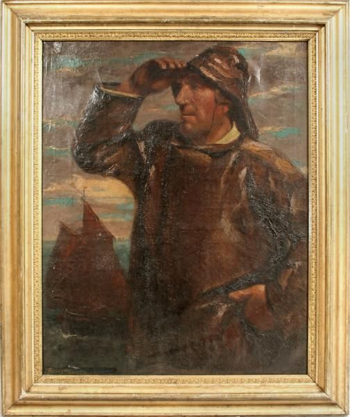 Gloucester Fisherman by Thomas Raphael Congdon artist at Kaminski ...