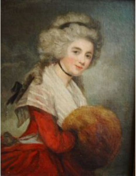 Portrait présumé de Lady Hamilton by William Beechey (attributed To ...