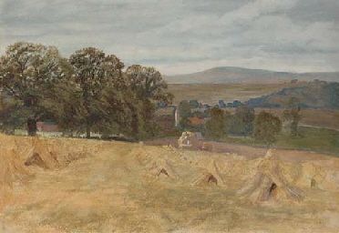 Haymaking by Thomas Café artist at Christie's auction house | BidtoArt