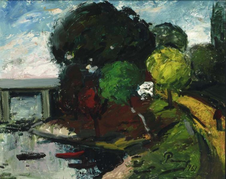 Híd a Sugovicán / Bridge over the Sugovica by Emil Parrag artist at ...