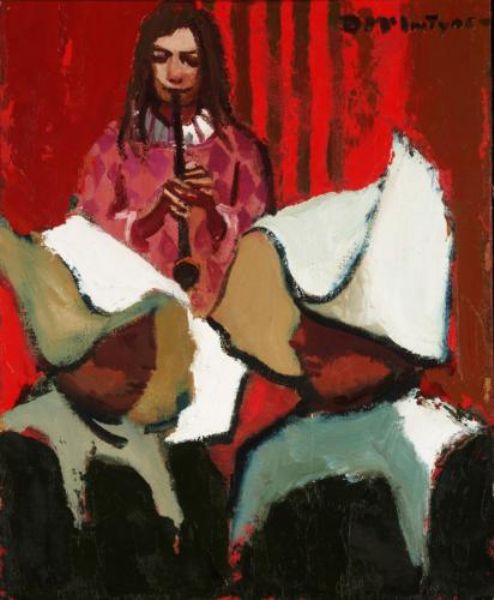 NUNS AND MUSIC by Donald McIntyre artist at Sotheby's auction house ...