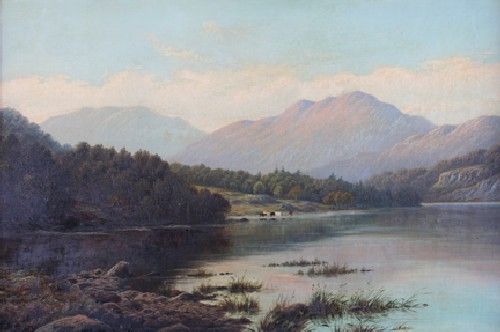 Landscape by Thomas Spinks artist at Leslie Hindman Auctioneers auction ...