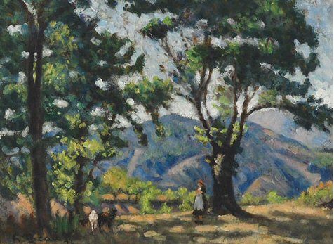 JAUJAC, ARDECHE by Henri Beau artist at Joyner auction house | BidtoArt