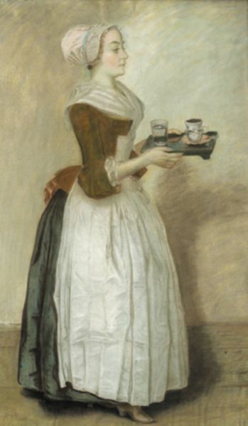 Das Schokoladenmädchen (La Chocolatière) by Jean Etienne Liotard (after ...