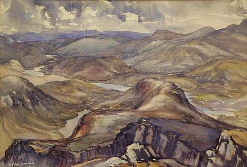 West coast landscape by Thomas Elder Dickson artist at Bonhams auction ...