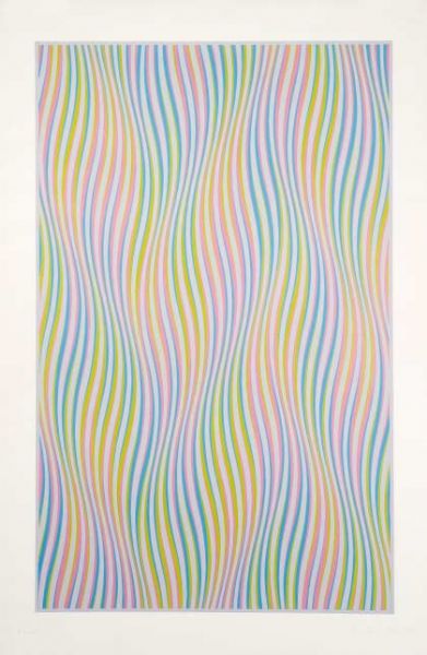 Elapse by BRIDGET RILEY artist at Hauswedell & Nolte auction house ...