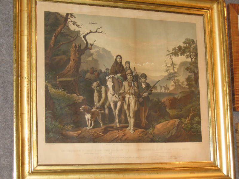 THE EMIGRATION OF DANIEL BOONE AND HIS FAMILY by George Caleb Bingham ...