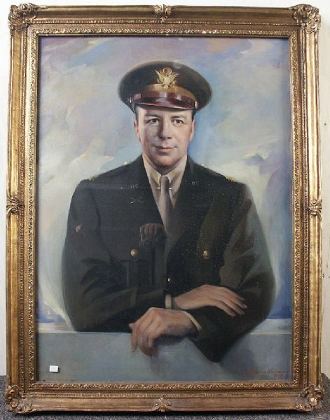 ) PORTRAIT OF ERIC SEXTON IN UNIFORM by Robert S Susan artist at Grogan ...