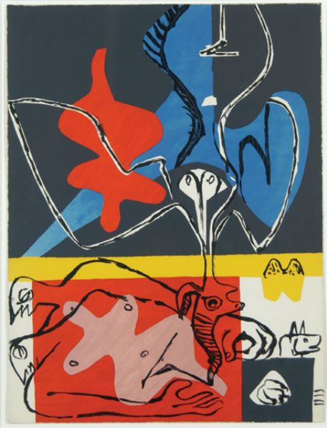 the poem of the right angle d.3 fusion by Le Corbusier artist at ...