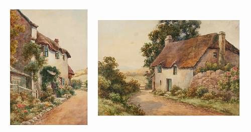 A Dartmoor Cottage by Thomas Mortimer artist at Bonhams auction house ...