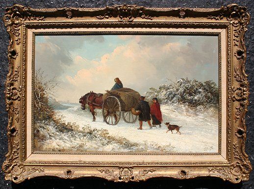 ''Returning from Market'' by Thomas Smythe artist at Burchard Galleries ...