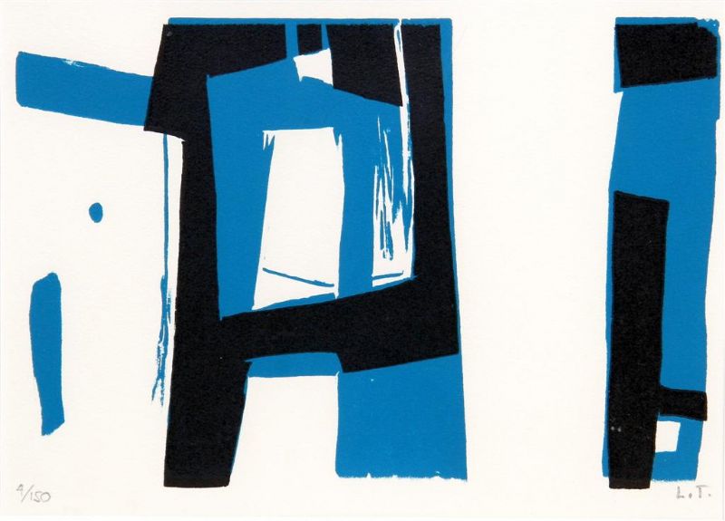 Komposisjon by Lars Tiller artist at Johan Albert Mohn AS auction house ...