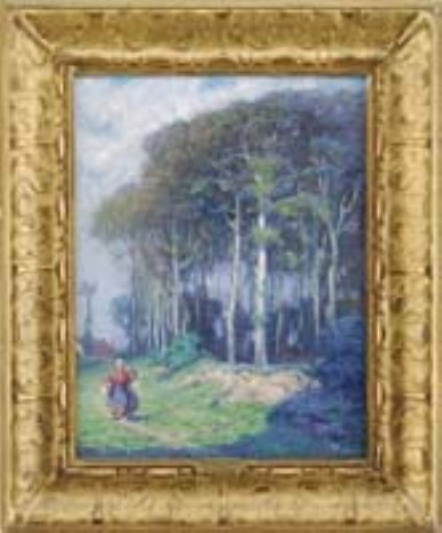 BRITTANY FOREST by Thomas Raphael Congdon artist at James D. Julia, Inc ...