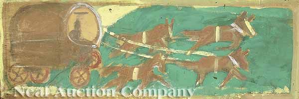 Dollar Bill by James (jimmy Lee) Sudduth artist at Neal Auction Company ...