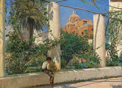 Capri by Thomas Holroyd artist at AB Stockholms Auktionsverk auction ...