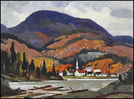 Village of Mount Tremblant by Thomas Keith Roberts artist at Heffel ...