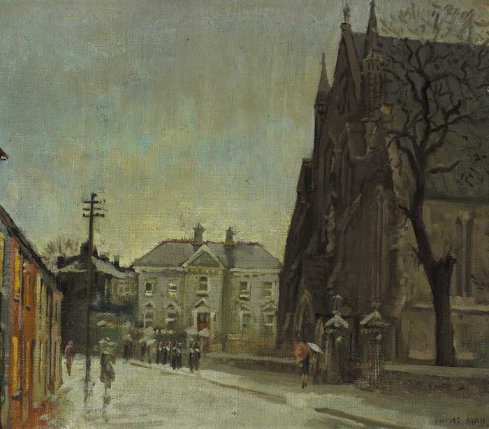 ST JOHN'S CATHEDRAL, LIMERICK by Thomas Ryan artist at WHYTE'S auction ...