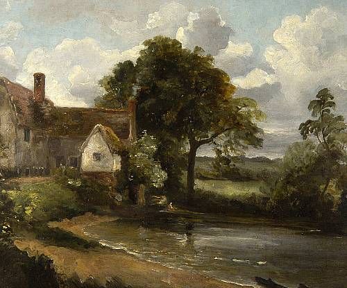 Willy Lot's House' after Constable by Thomas Churchyard artist at ...