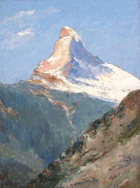 Le massif du Cervin by Clement Castelli artist at BLANCHET & ASSOCIÉS ...