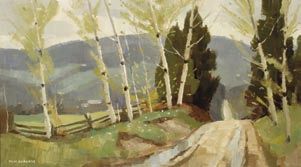 Caledon Mountain Road by Thomas Keith Roberts artist at Walkers auction ...