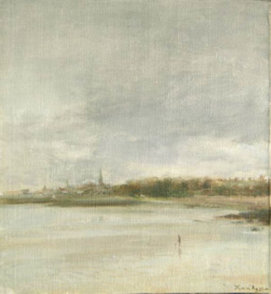 Dublin Coastline by Thomas Ryan artist at De Veres Art auction house ...