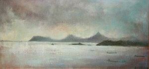 Ships Sheltering, Dublin Bay by Peter Pearson artist at De Veres Art ...