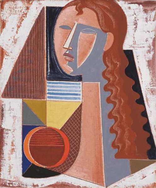 Geometria e figura, (1973) by Mario Tozzi artist at Meeting Art auction ...