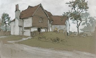 A cottage by Arthur RACKHAM artist at Christie's auction house | BidtoArt