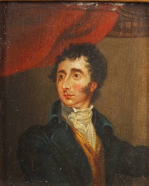 Portrait of Sir Francis Burdett head and shoulders by Thomas Lawrence ... Portrait of Sir Francis Burdett head and shoulders by Thomas Lawrence ...