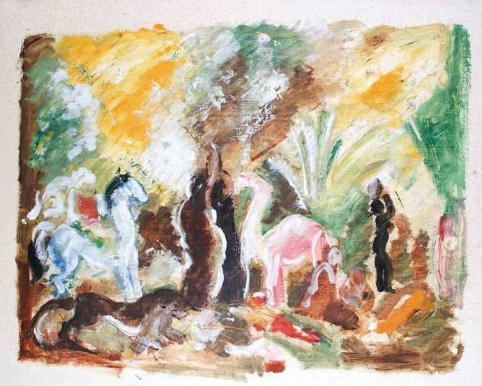 CHASSE EN ALGÉRIE by Charles Georges Dufresne artist at Éric PILLON ...