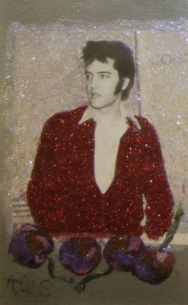 Elvis Presley by Amy Shuckburgh artist at Keys Fine Art Auctioneers ...