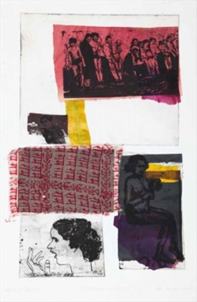 A Short Poem in Sanskrit by George Donald artist at McTear's auction ...