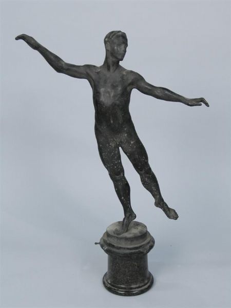 MALE FIGURE by Emil Fuchs artist at Grogan & Company auction house ...