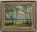 THE LAKE SHORE by Thomas Keith Roberts artist at Waddingtons auction ...