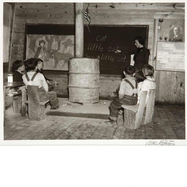Rural School by Arthur Rothstein artist at Doyle New York auction house ...