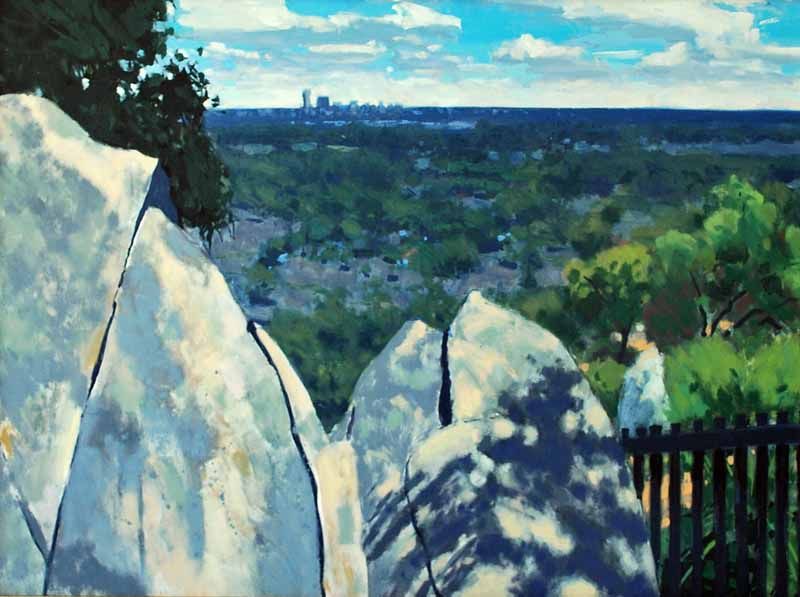 Overview by Nigel Hewitt artist at McKenzies auction house | BidtoArt