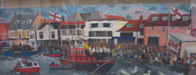'Life Boat Service, Wells-Next-The-Sea' by Brian Lewis artist at ...