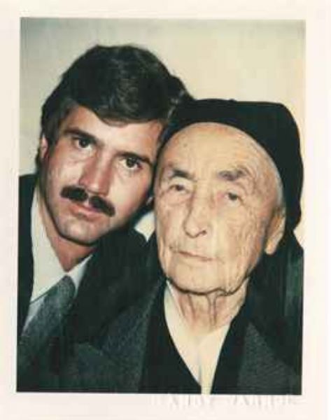 Georgia O'Keeffe and Juan Hamilton, 1970s by Andy Warhol artist at ...