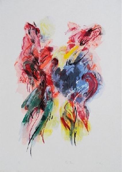 Two Dancers by Ed Colker artist at Rachel Davis Fine Arts auction house ...