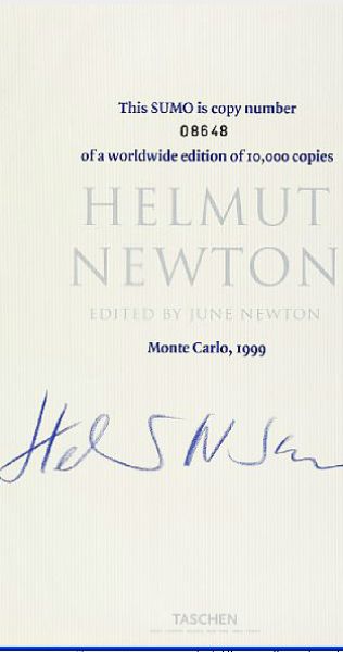 Helmut Newton SUMO by Helmut Newton artist at Bruun Rasmussen auction ...