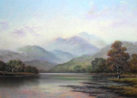Highland Landscape by Wendy Reeves artist at Keys Fine Art Auctioneers ...
