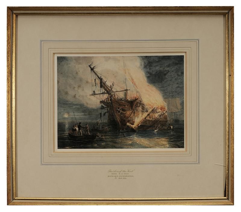The Loss of the [Kent] by Frederick Richard Pickersgill artist at Brunk ...
