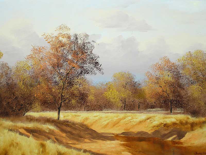 Bushveld Stream by Thomas Hacking artist at 5th Avenue Auctioneers ...