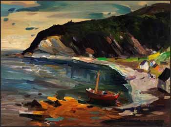 La barque dans la baie by Rene Jean Richard artist at Heffel auction ...