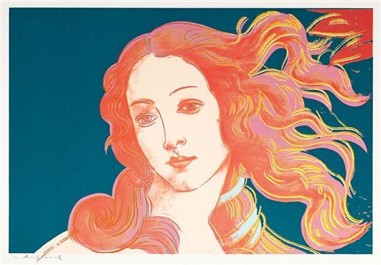 Details of Renaissance paintings (Sandro Botticelli, Birth of Venus, by ...