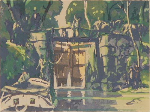 The Lock by Frank Wilcox artist at Rachel Davis Fine Arts auction house ...