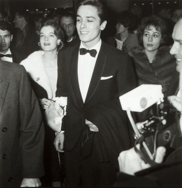 Alain Delon i Romy Schneider by Andre Sas artist at DESA Unicum auction ...