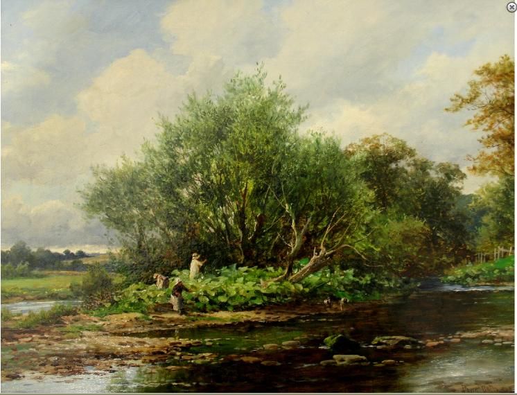 BY-WAYS IN SHAKESPEARE'S COUNTRY - THE ISLAND BELOW THE MILL, STRATFORD ...